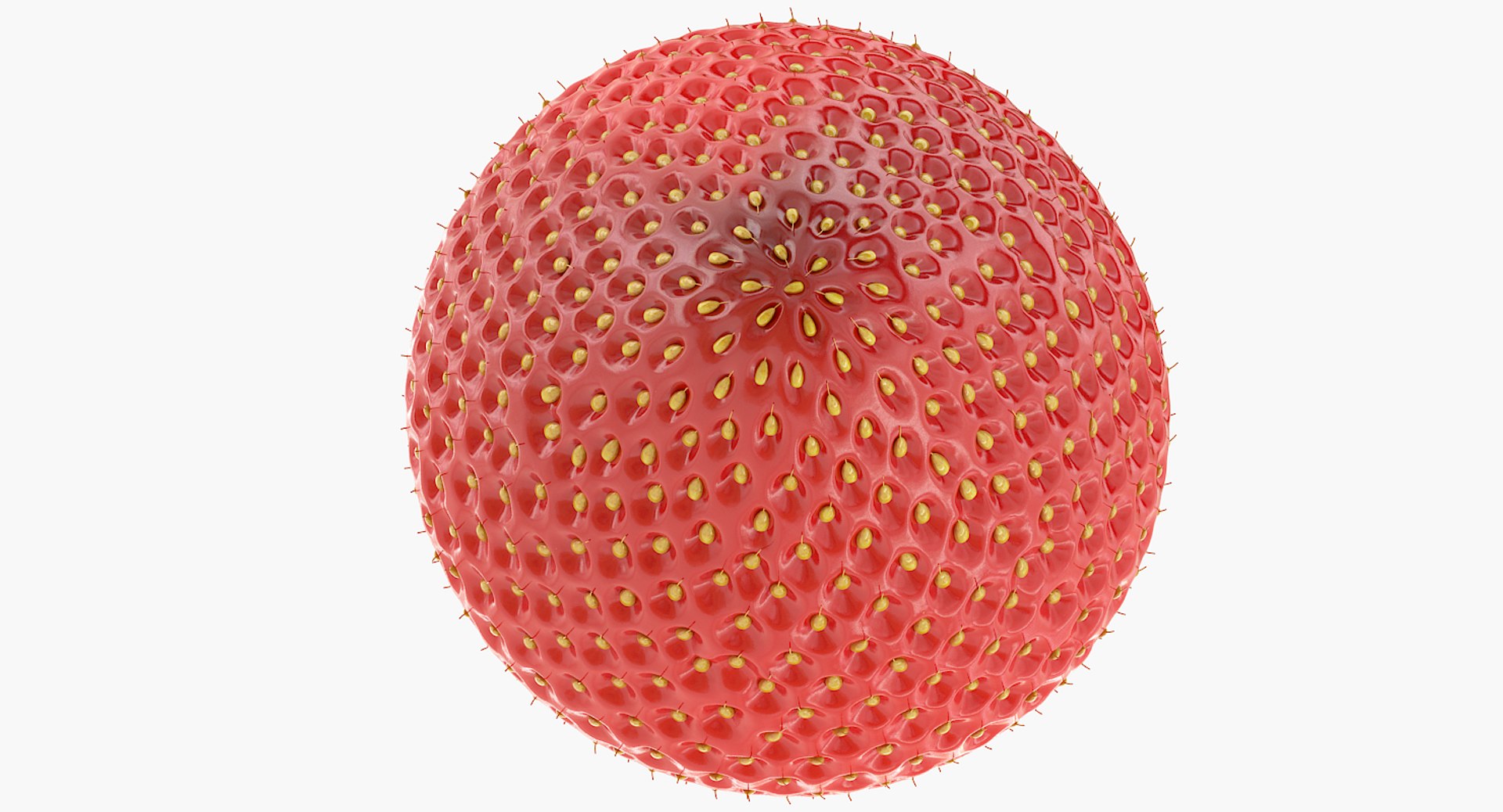 Realistic Strawberry Model - TurboSquid 1168174