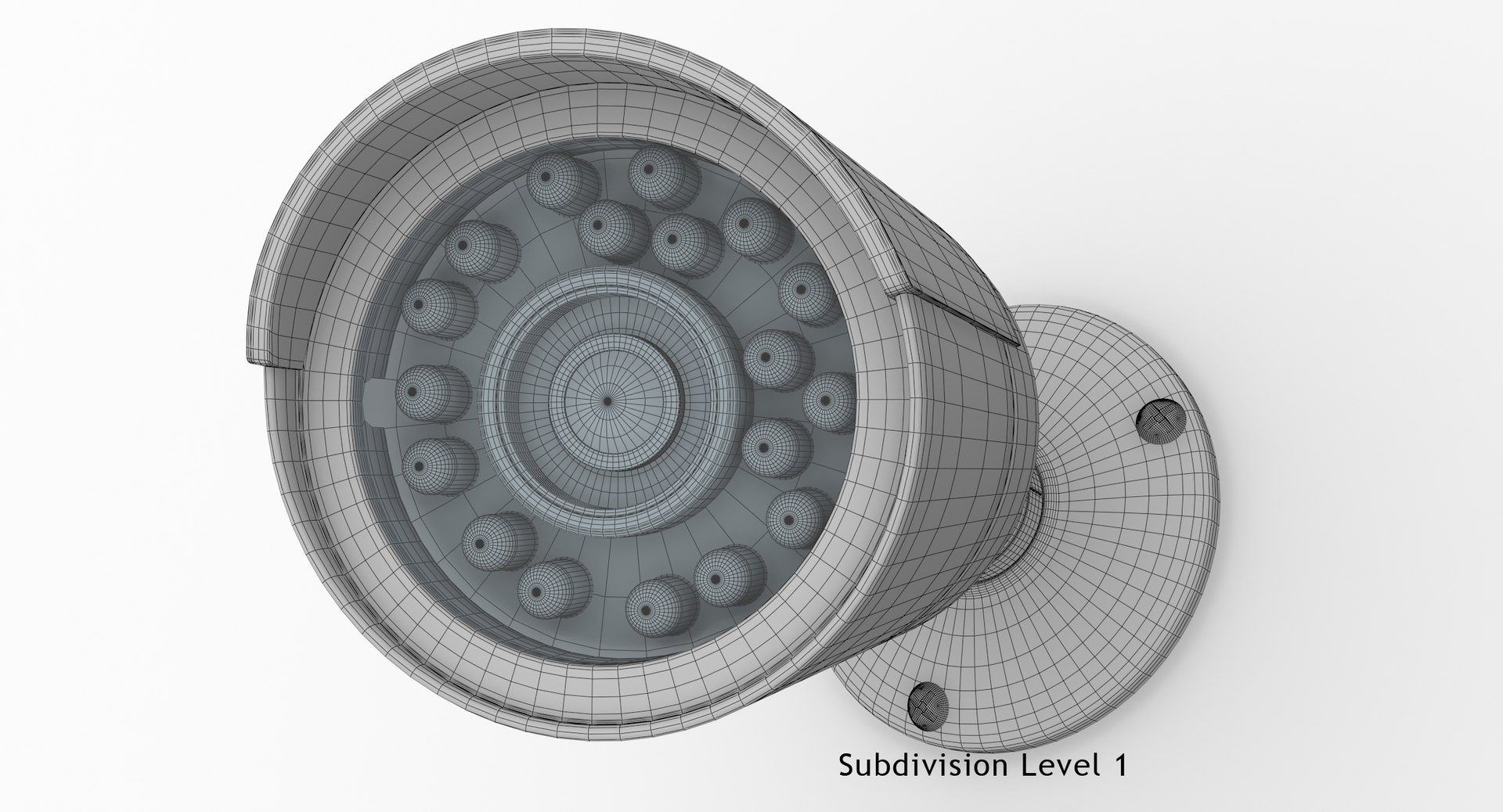 Cctv Security Camera 3d Model