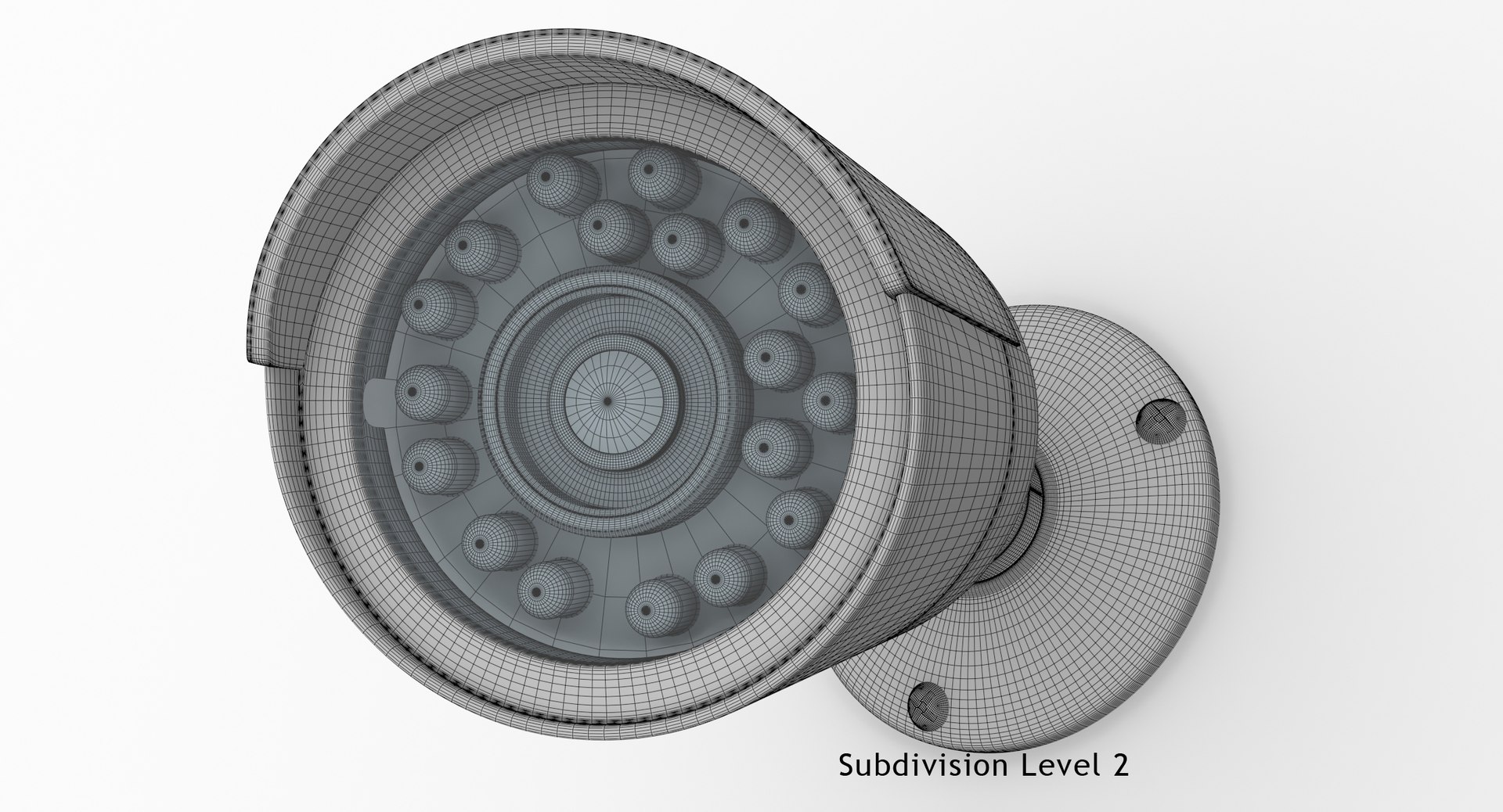 Cctv Security Camera 3d Model