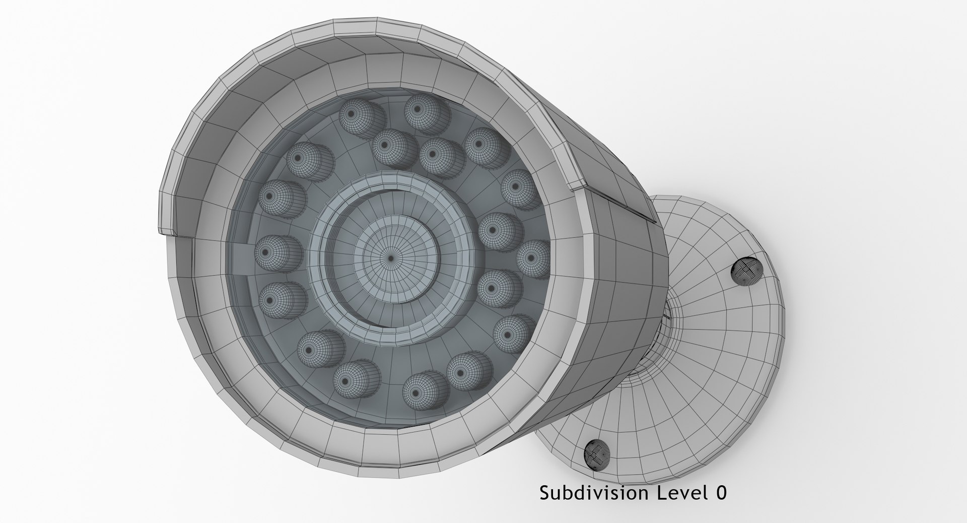 Cctv Security Camera 3d Model