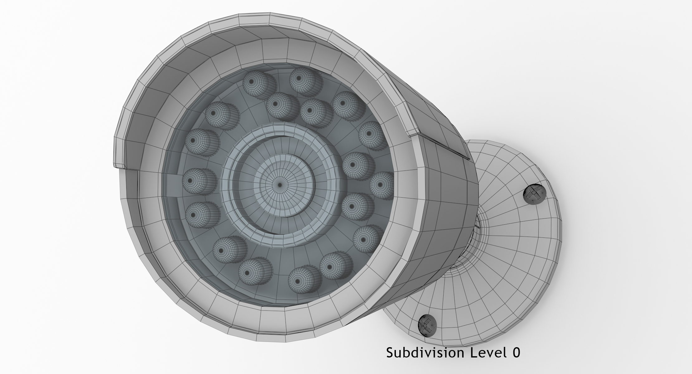 cctv security camera 3d model