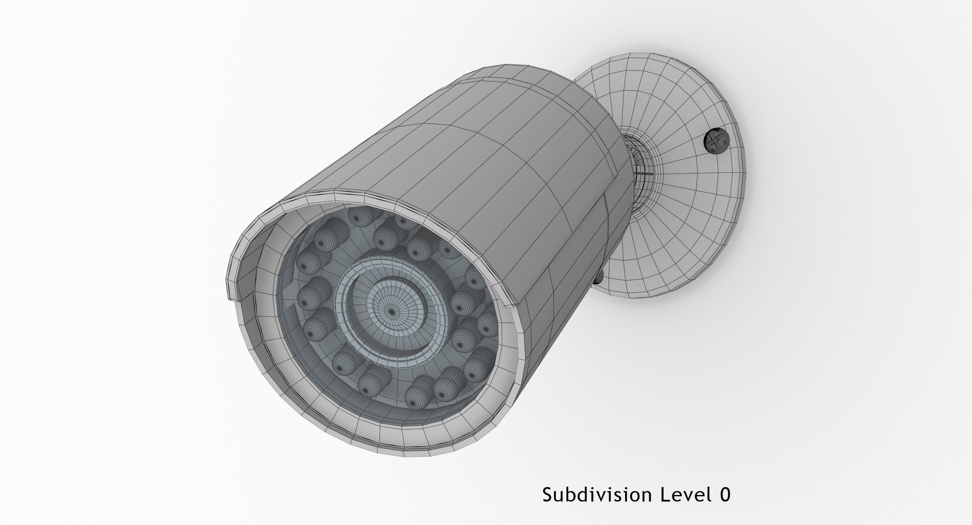 Cctv Security Camera 3d Model