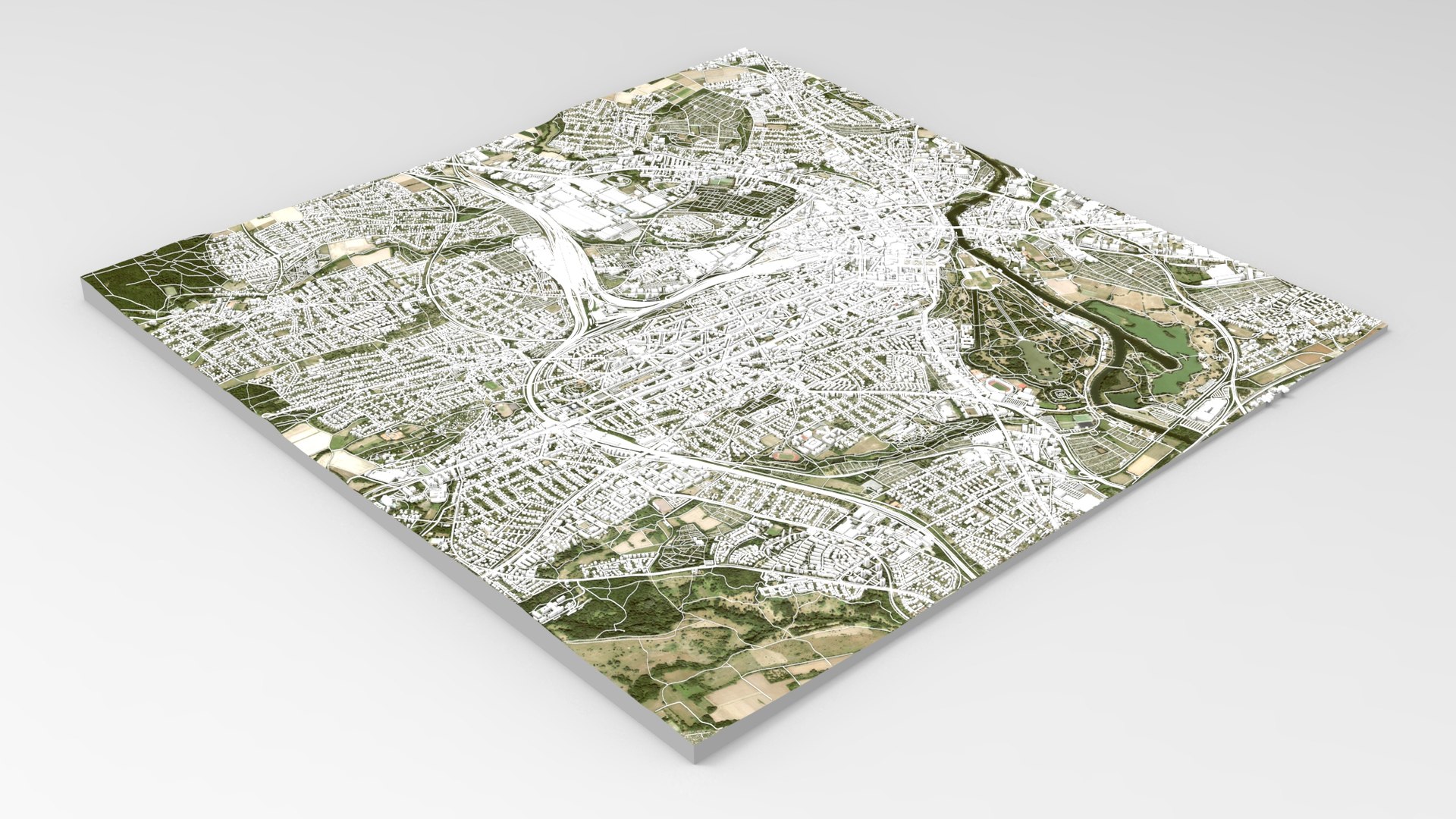 3D Cityscape Kassel Germany - TurboSquid 2295342