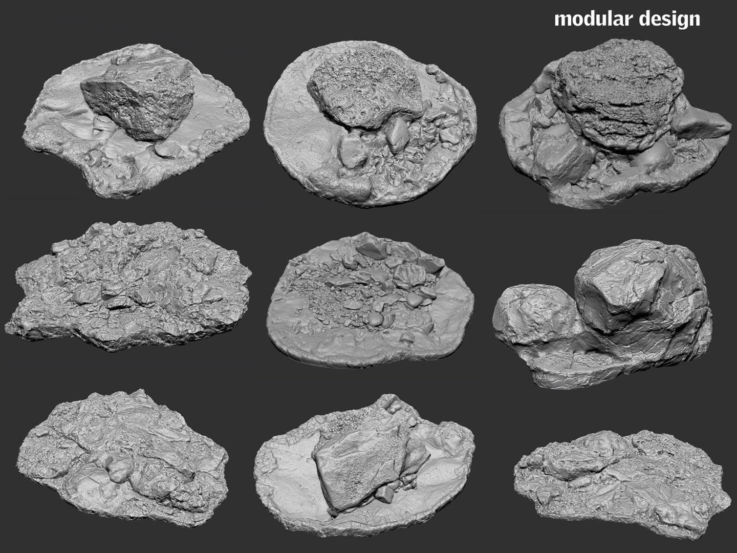 Maya Stone Pack 7 Hd