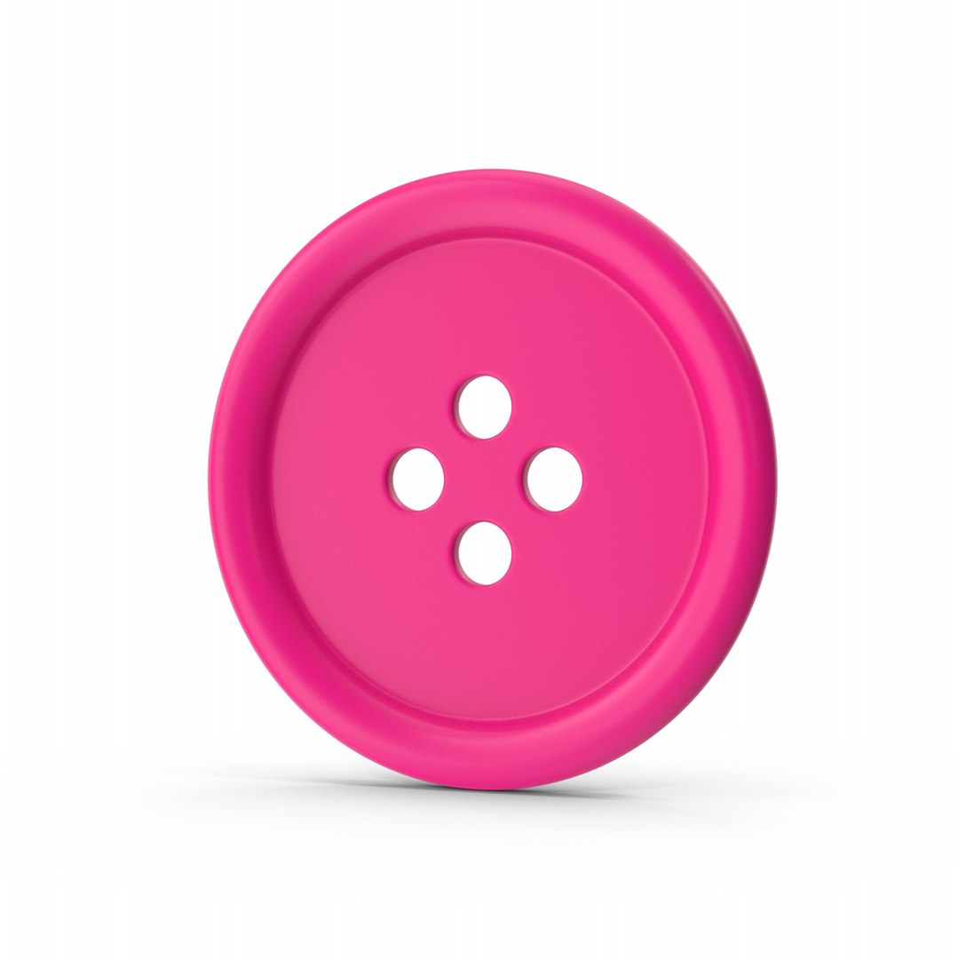 Cloth Button 3D Model - TurboSquid 2189907