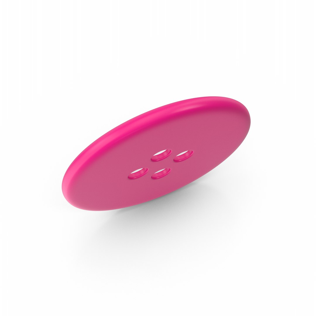 Cloth Button 3D Model - TurboSquid 2189907