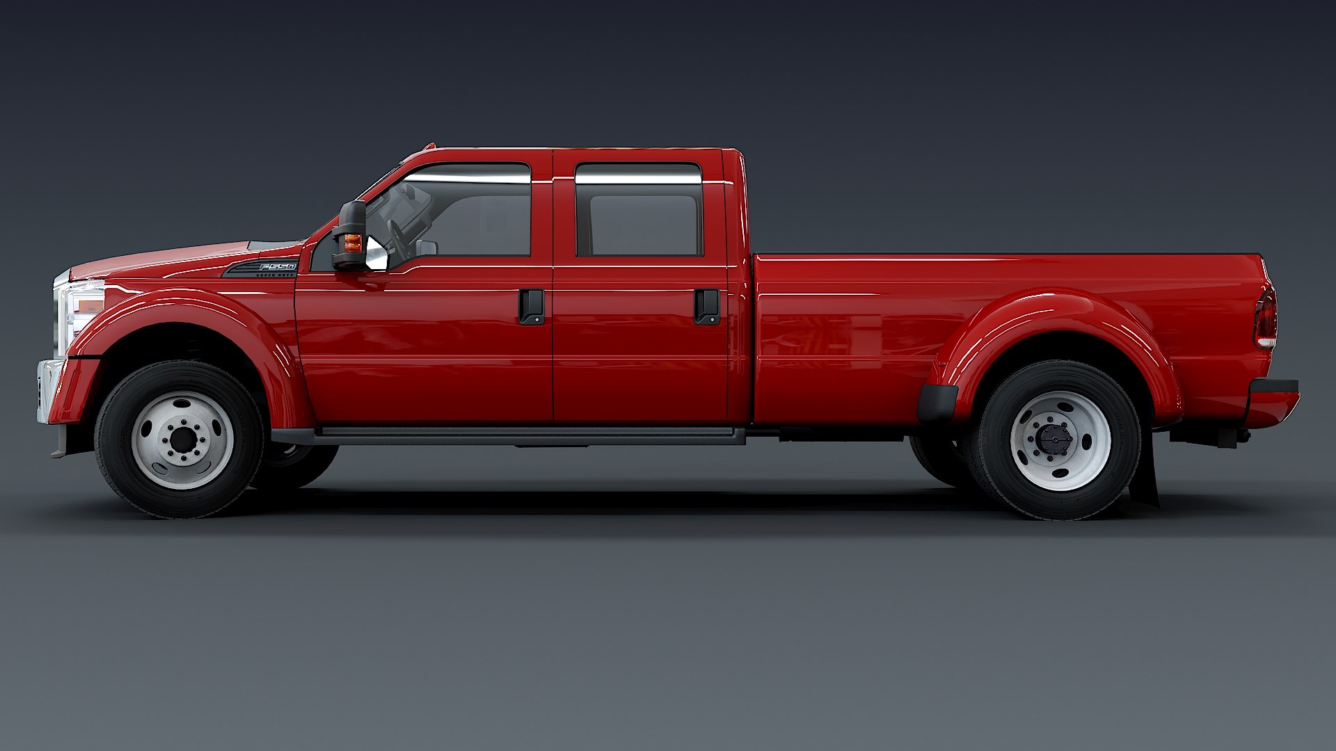 FORD F550 Super Duty Pickup 3D model - TurboSquid 1938792