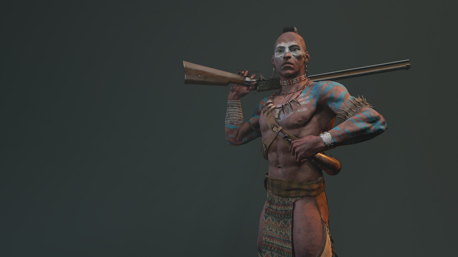 3D Native American - TurboSquid 1641084