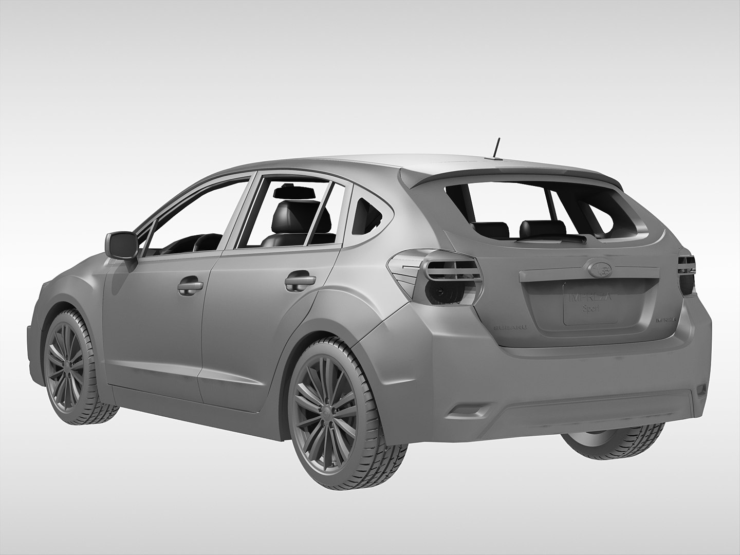 3D Model - Subaru Car - TurboSquid 1291271