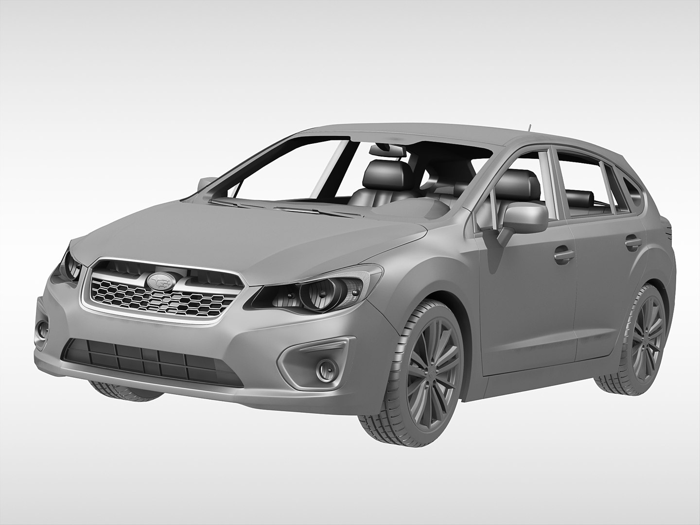 3D Model - Subaru Car - TurboSquid 1291271