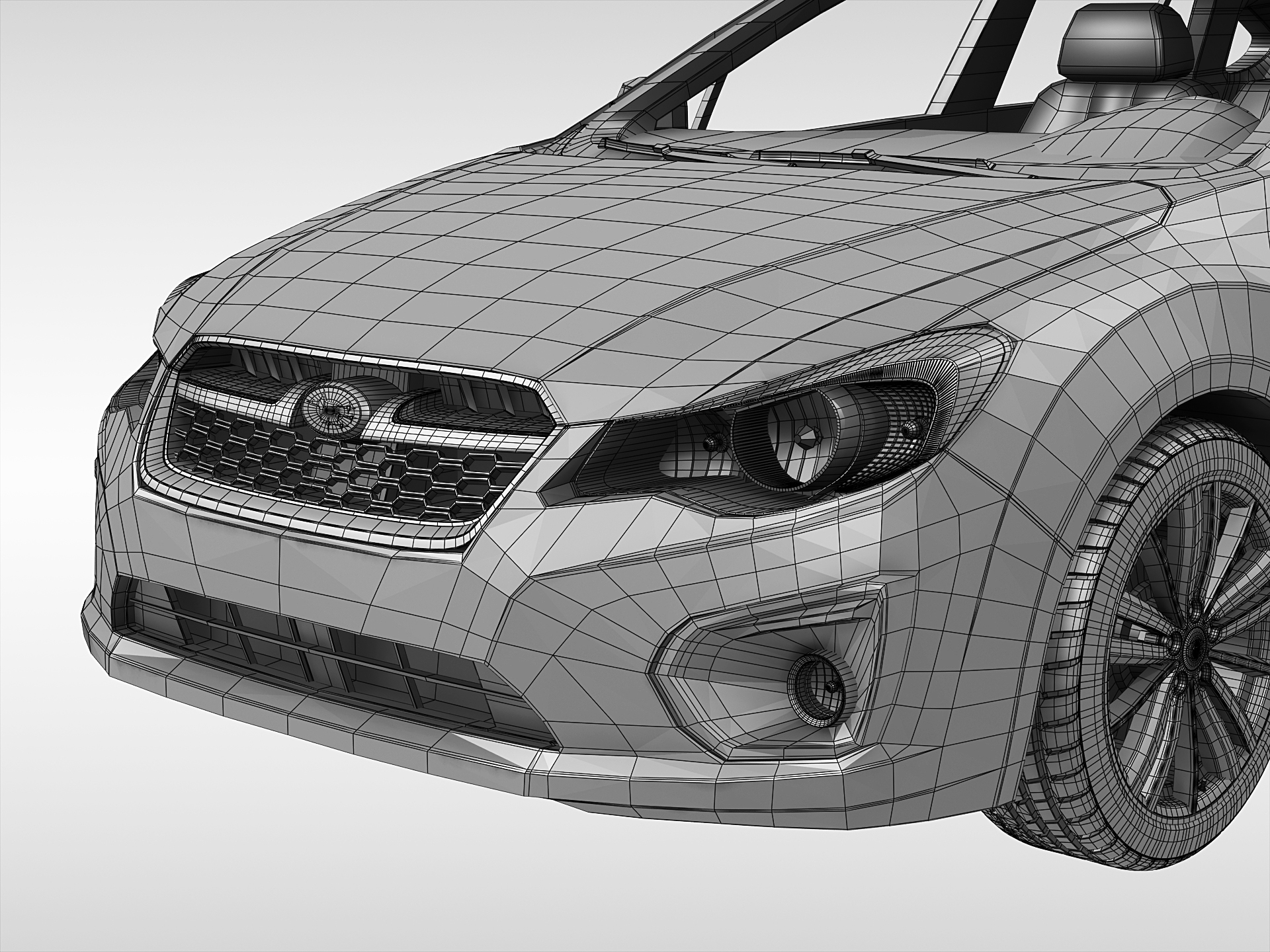 3D model - subaru car - TurboSquid 1291271