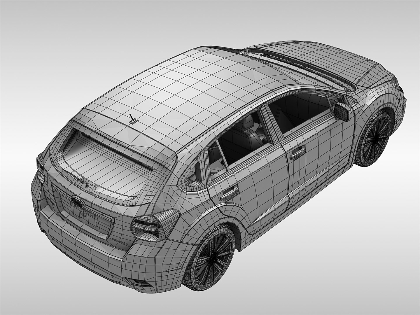 3D Model - Subaru Car - TurboSquid 1291271