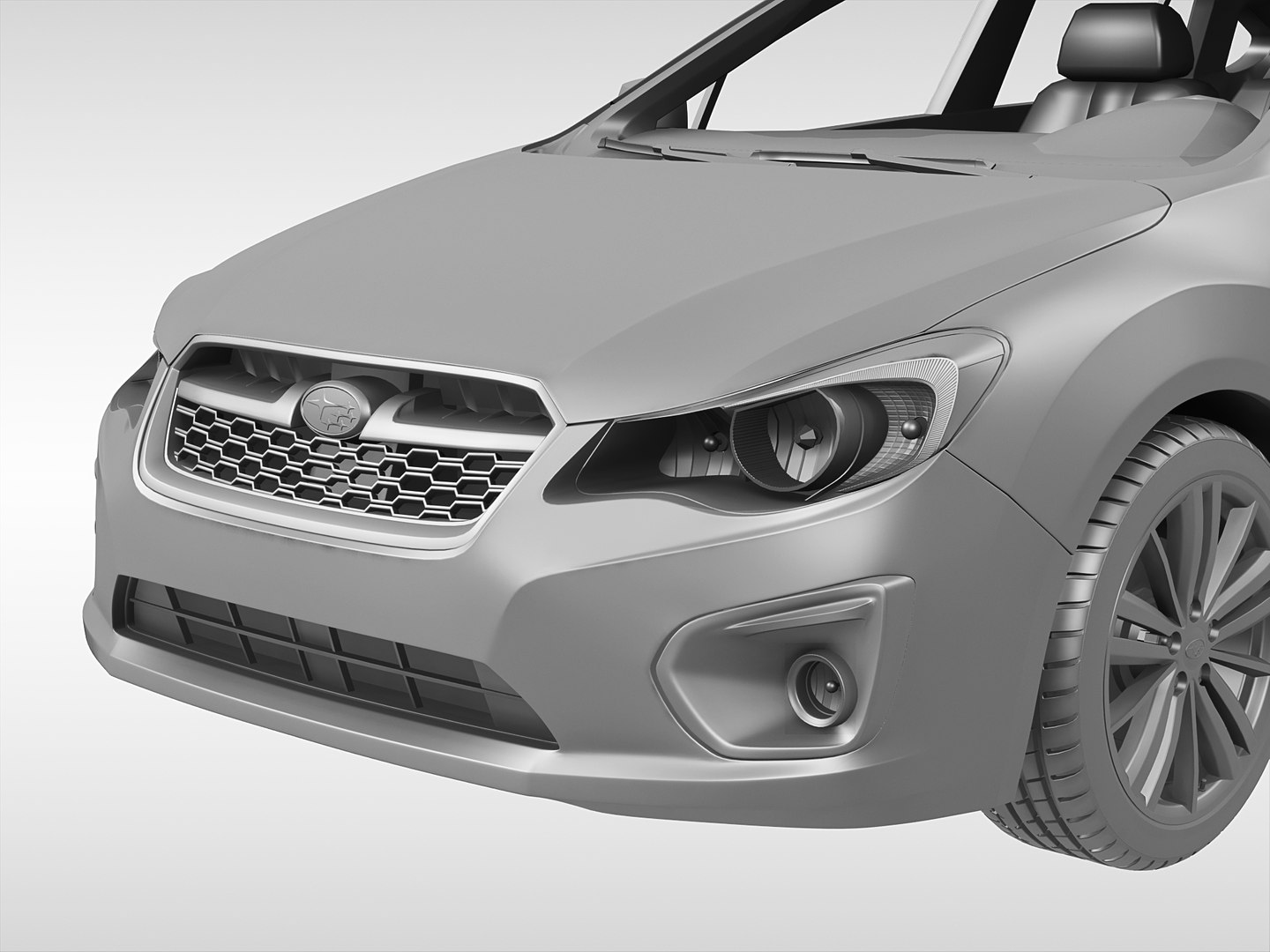 3D Model - Subaru Car - TurboSquid 1291271