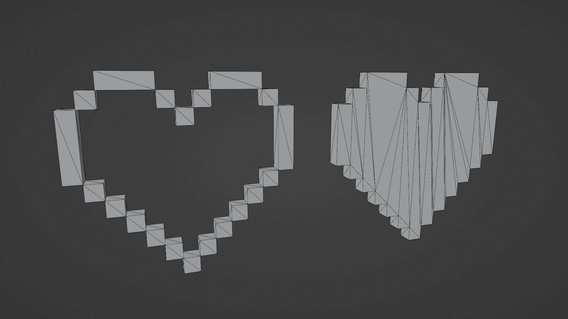 3D Heart Shape - TurboSquid 2190046