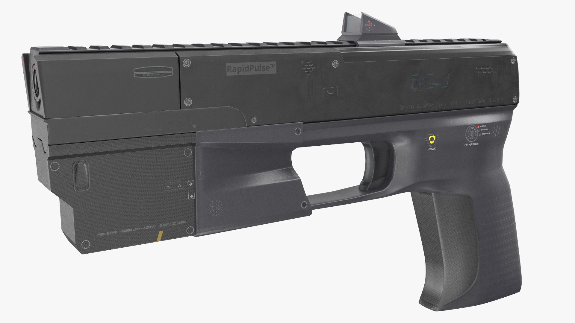 Hand Cannon Handgun Weapon 3D - TurboSquid 1279612