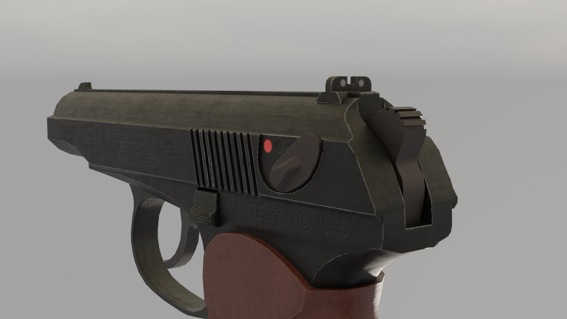 Makarov Pistol 3D Model - TurboSquid 1972858
