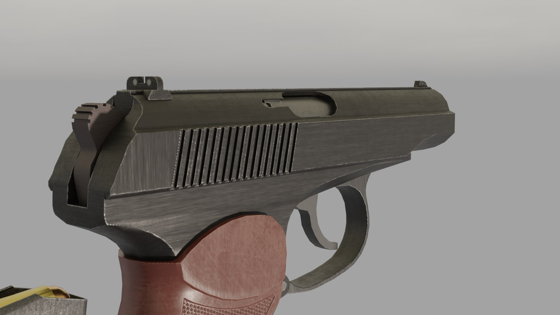 Makarov Pistol 3D Model - TurboSquid 1972858