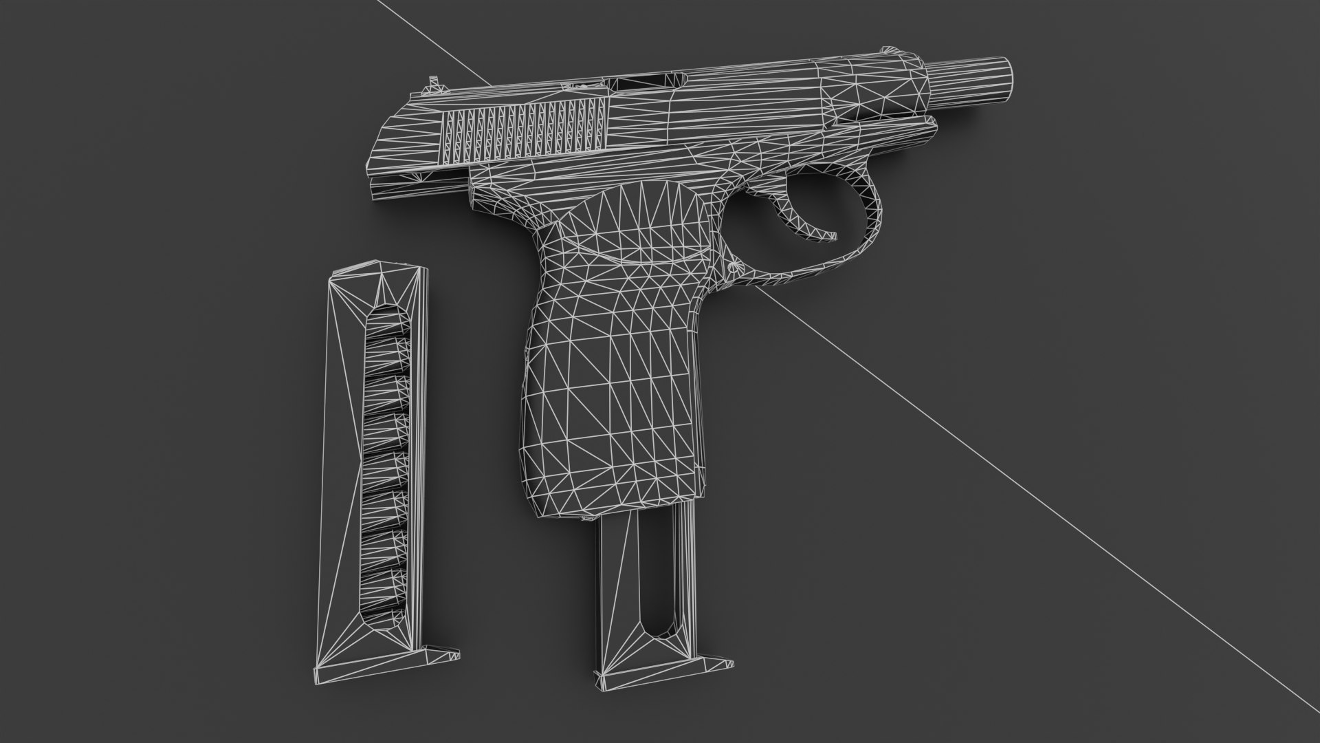 Makarov Pistol 3D Model - TurboSquid 1972858