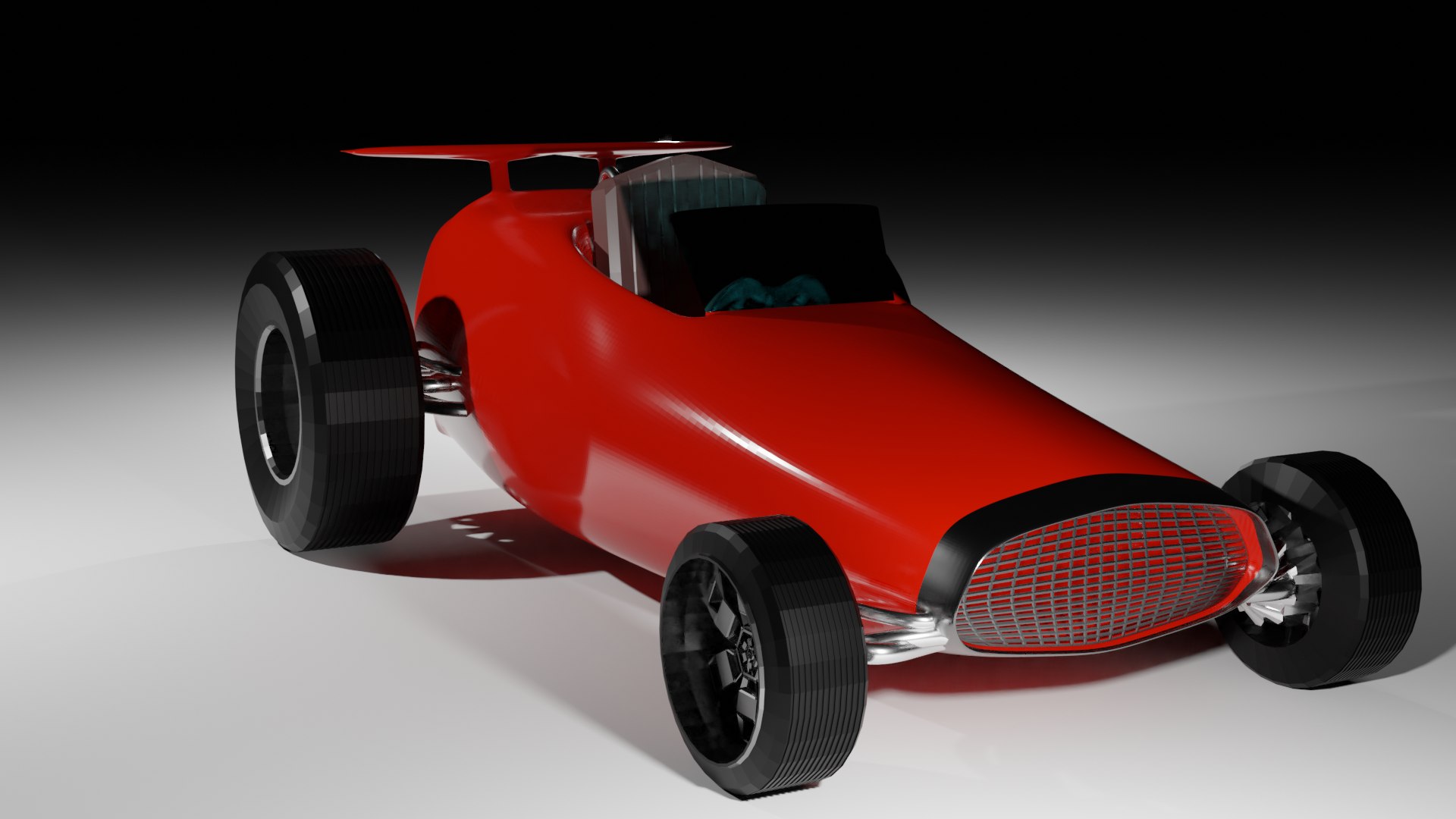 Cartoon Car Model - TurboSquid 1480708