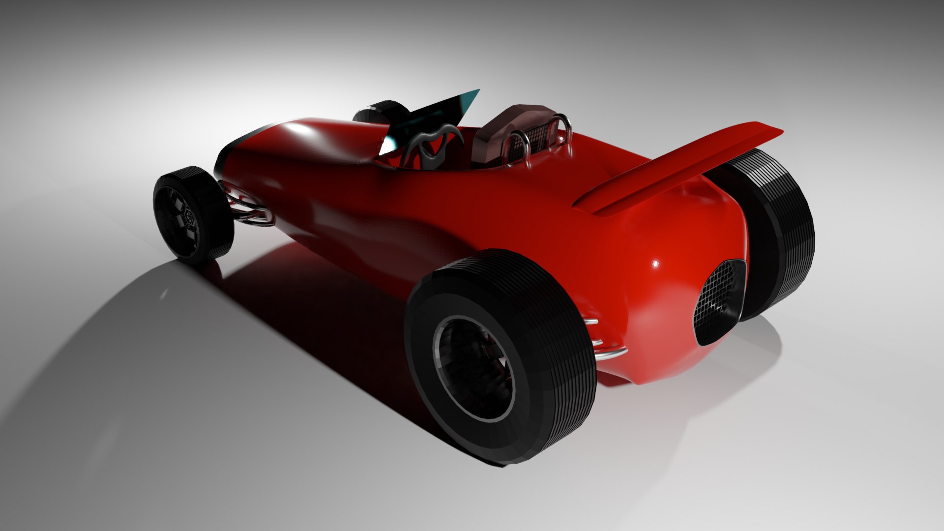 Cartoon Car Model - TurboSquid 1480708