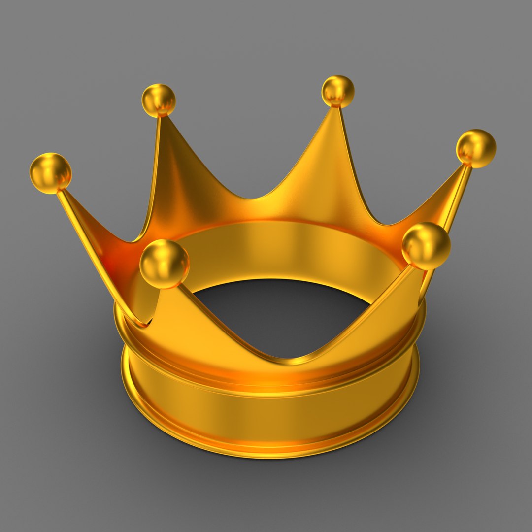 3D Model Crown Icons Games - TurboSquid 1327069