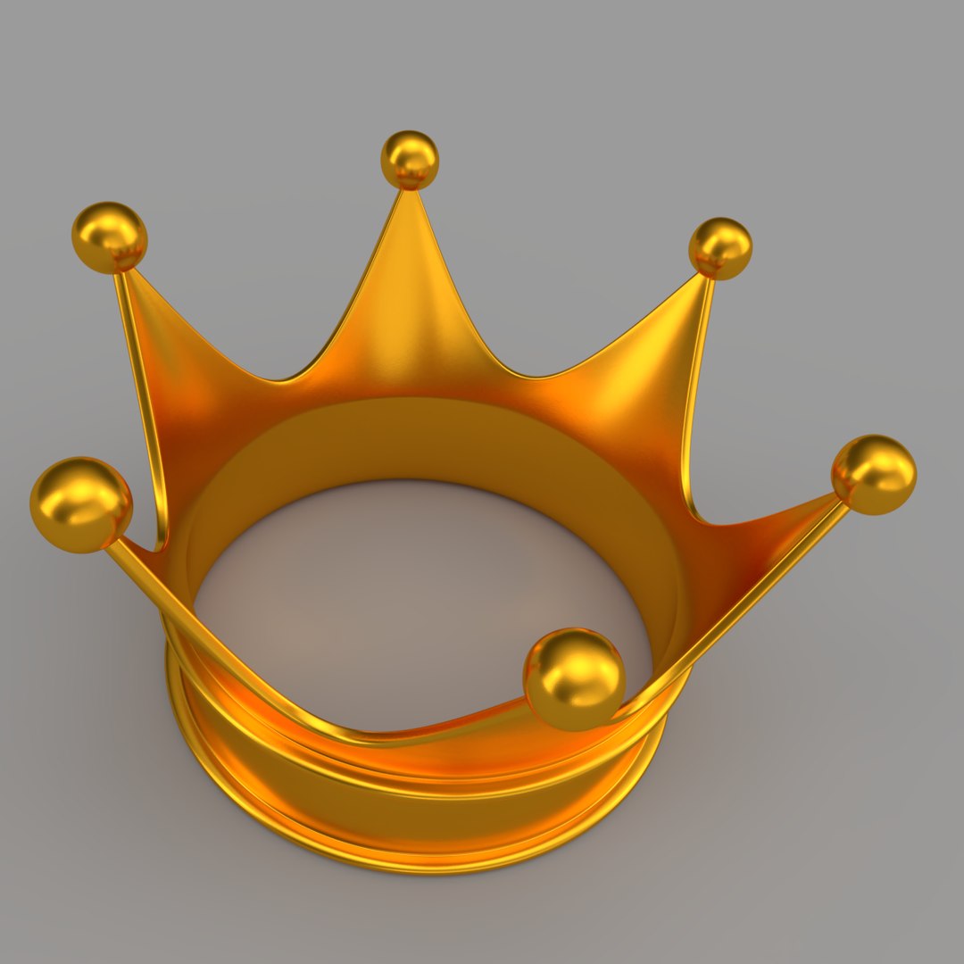 3D Model Crown Icons Games - TurboSquid 1327069