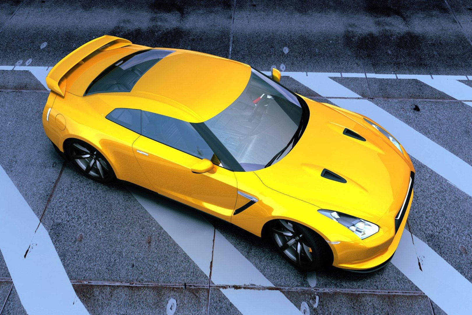 Nissan Skyline Gt-r R35 3d Model