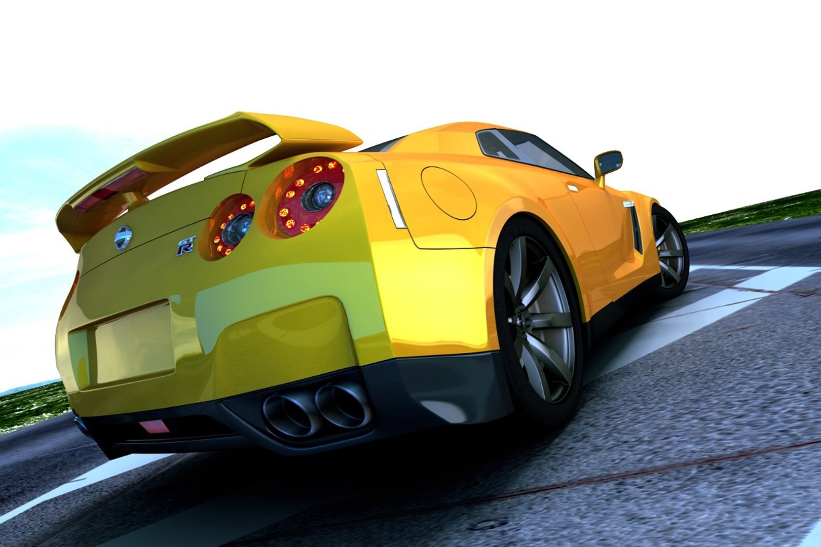 Nissan Skyline Gt-r R35 3d Model