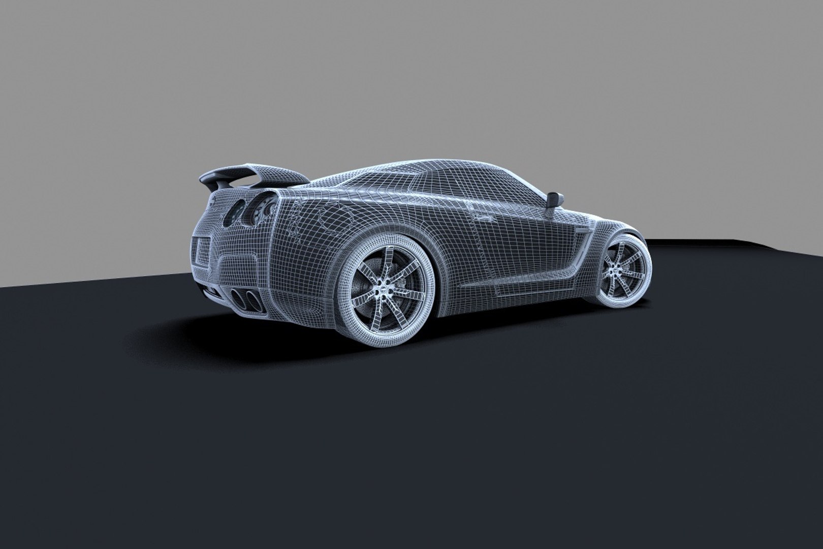 Nissan Skyline Gt-r R35 3d Model