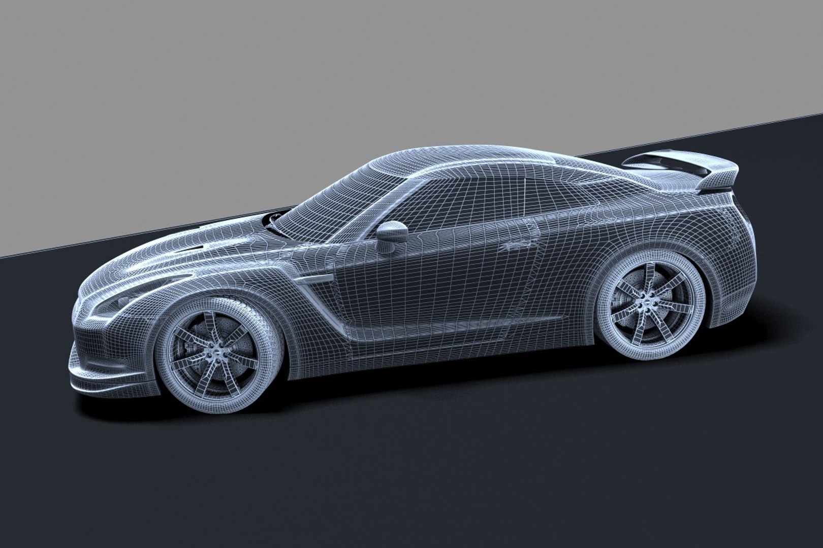 Nissan Skyline Gt-r R35 3d Model