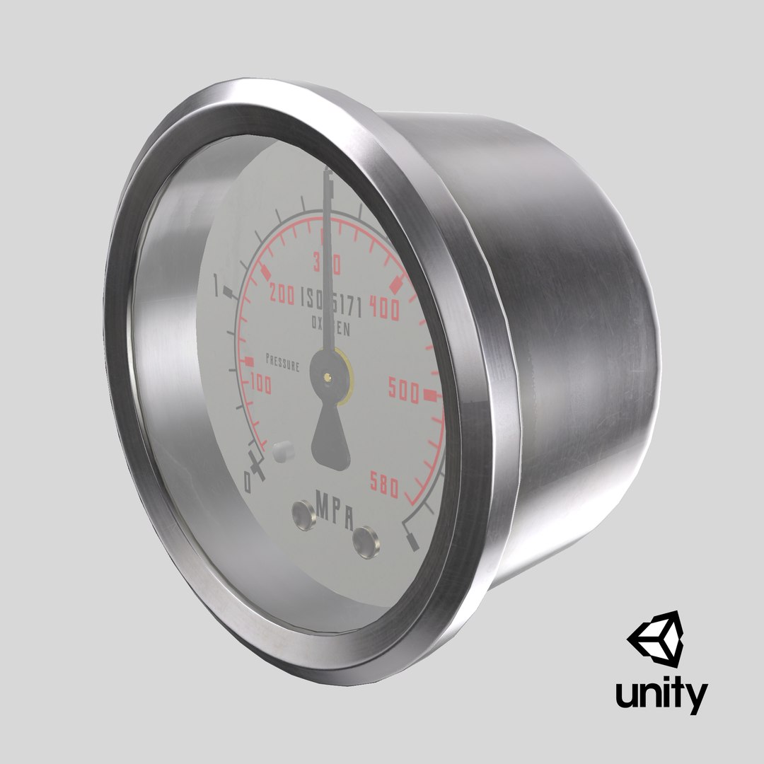 3D Pressure Gauge - TurboSquid 2300674