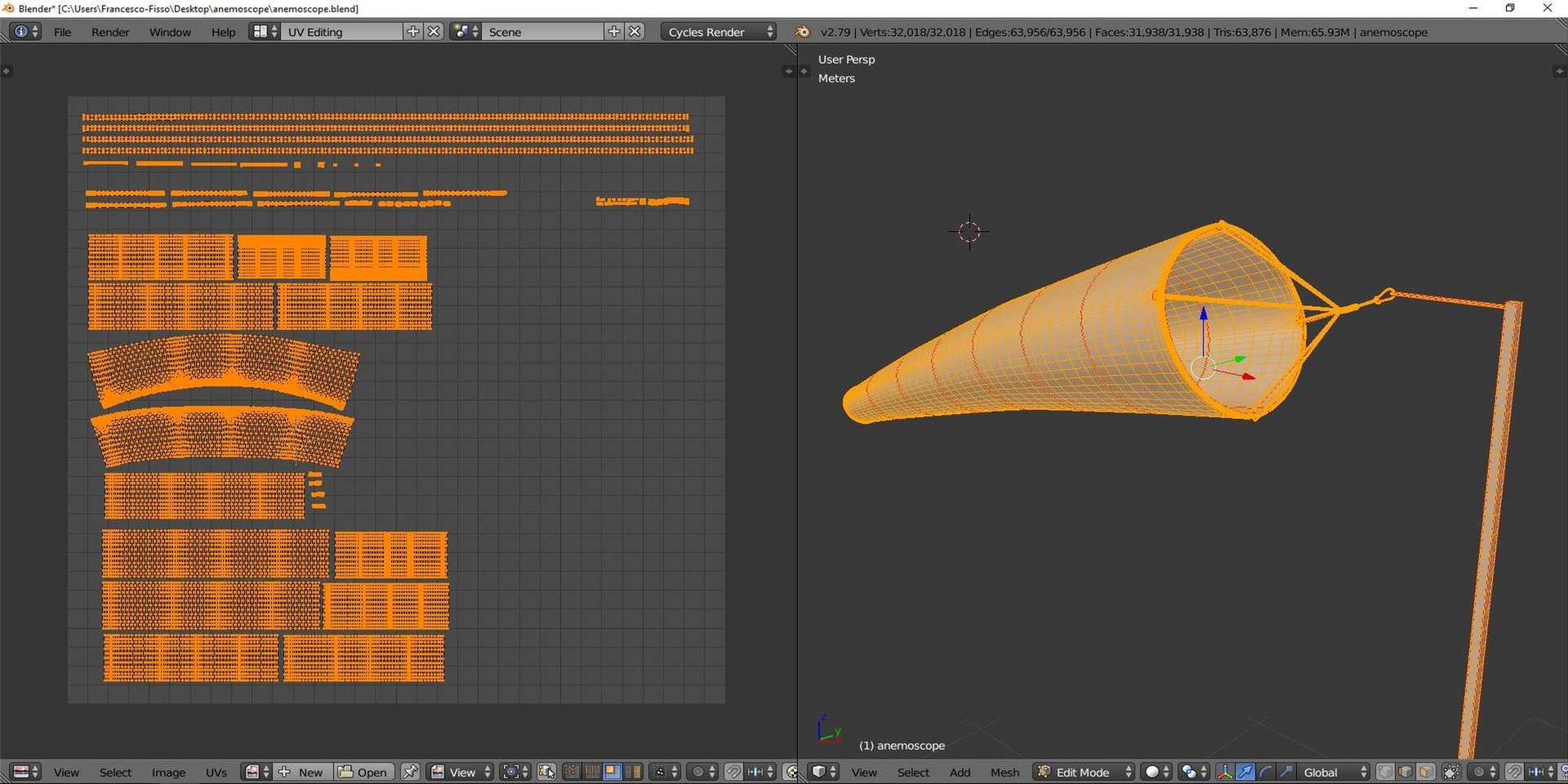 3D Anemoscope Ready Model - TurboSquid 1378092