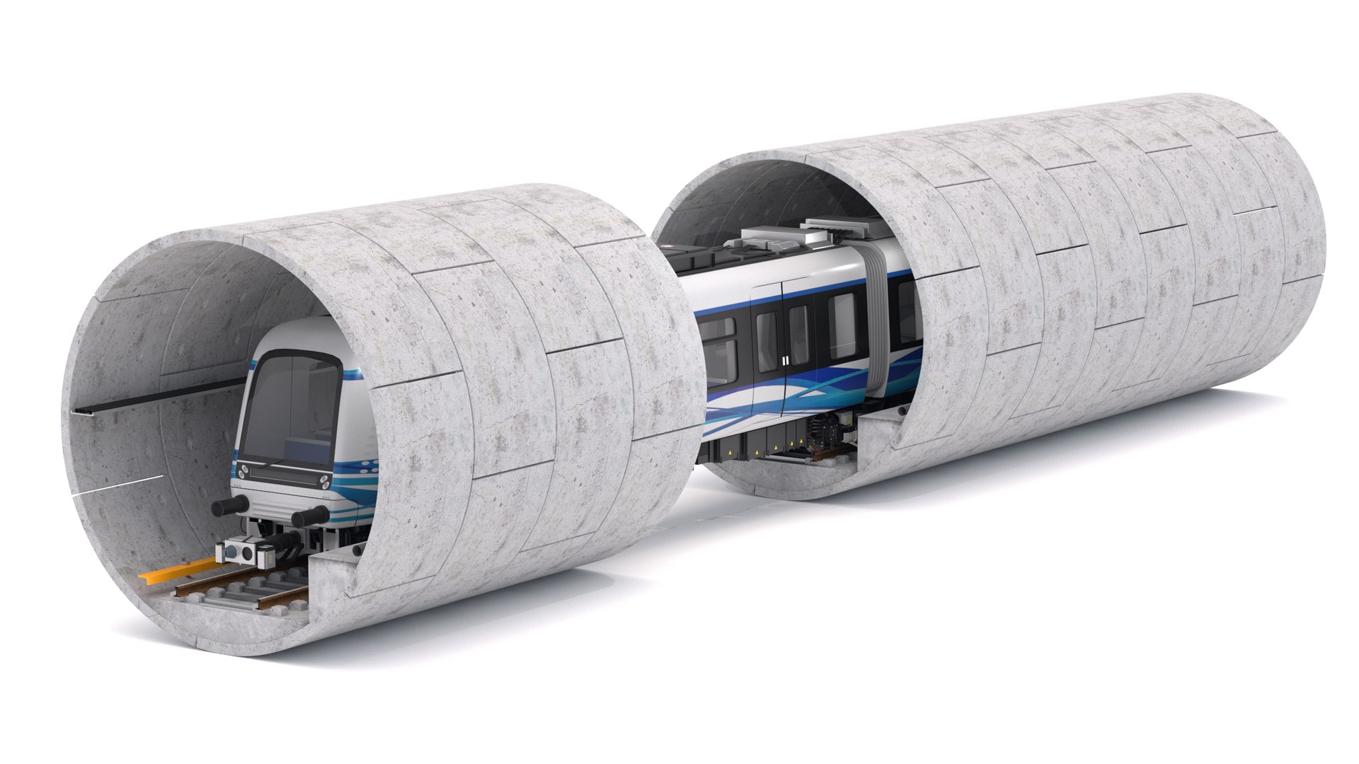 Hitachi Rail Driverless Metro Thessaloniki With Tunnel Model ...