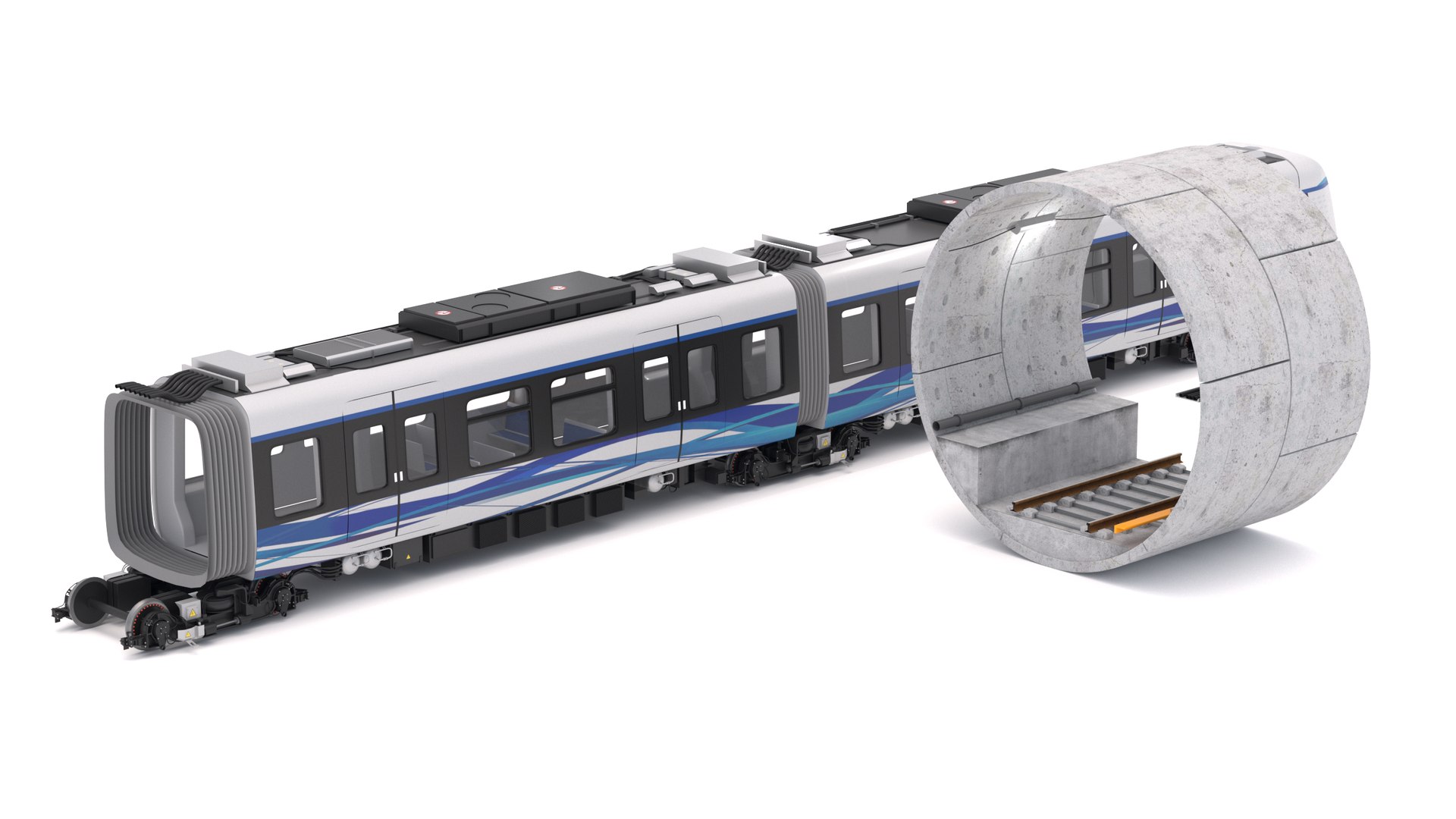 Hitachi Rail Driverless Metro Thessaloniki With Tunnel Model ...