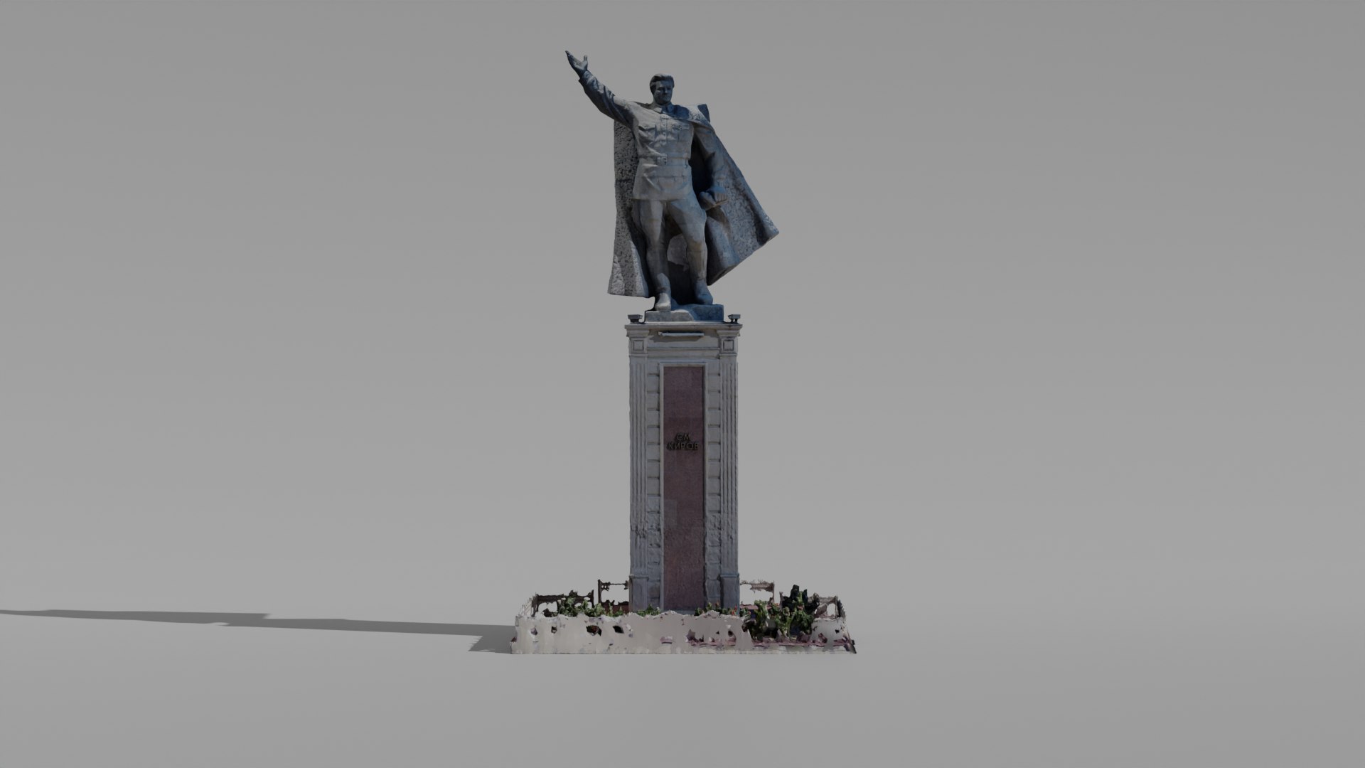 3D Kirov Sculpture in Makhachkala - TurboSquid 2051008