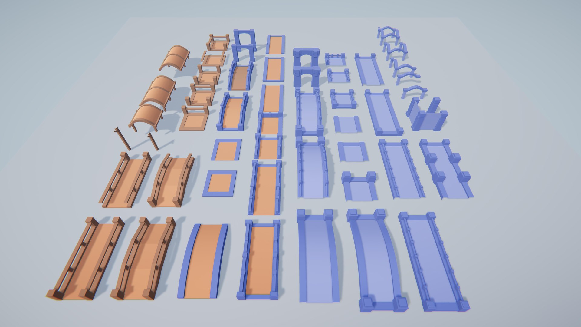 3D Model Bridges Pack - TurboSquid 1538846