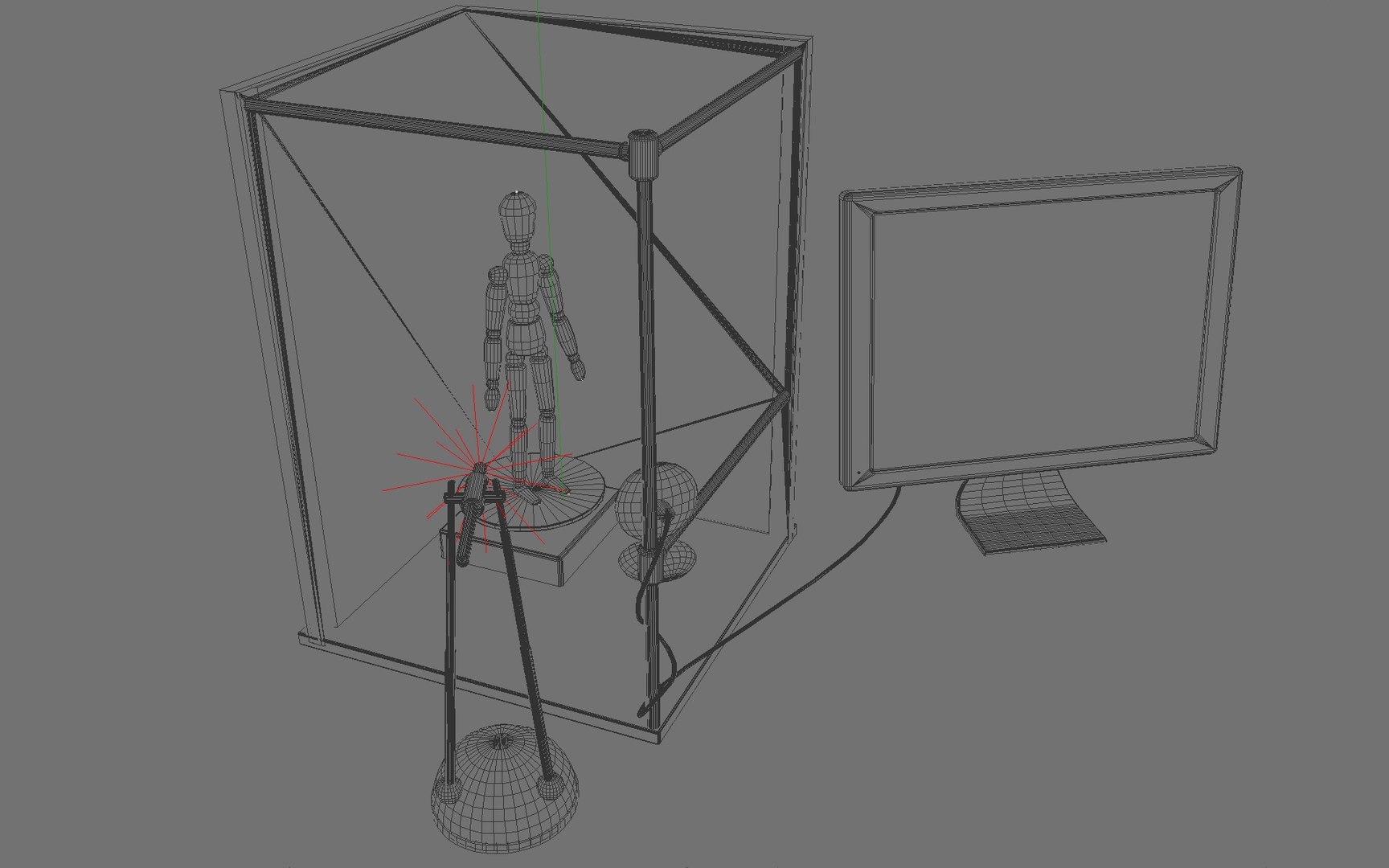 3d C4d David Laserscanner