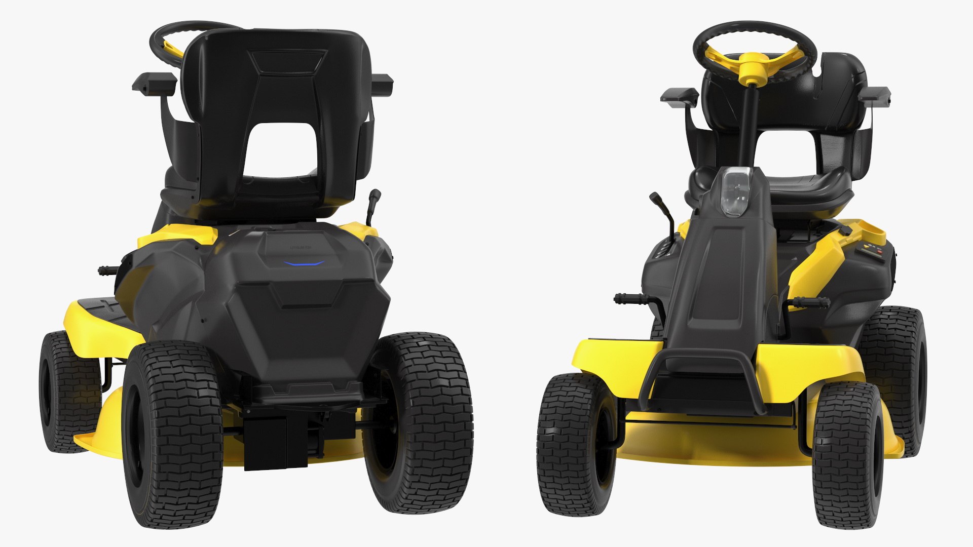 Electric Riding Lawn Mower Rigged 3D Model - TurboSquid 2132348