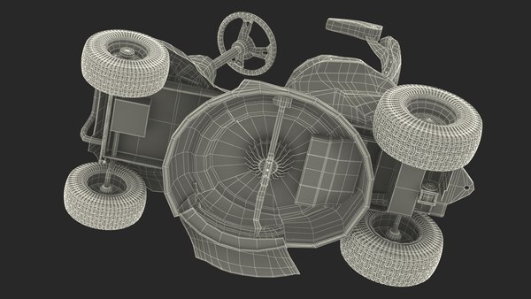 電動乗用芝刈り機装備3Dモデル - TurboSquid 2132348