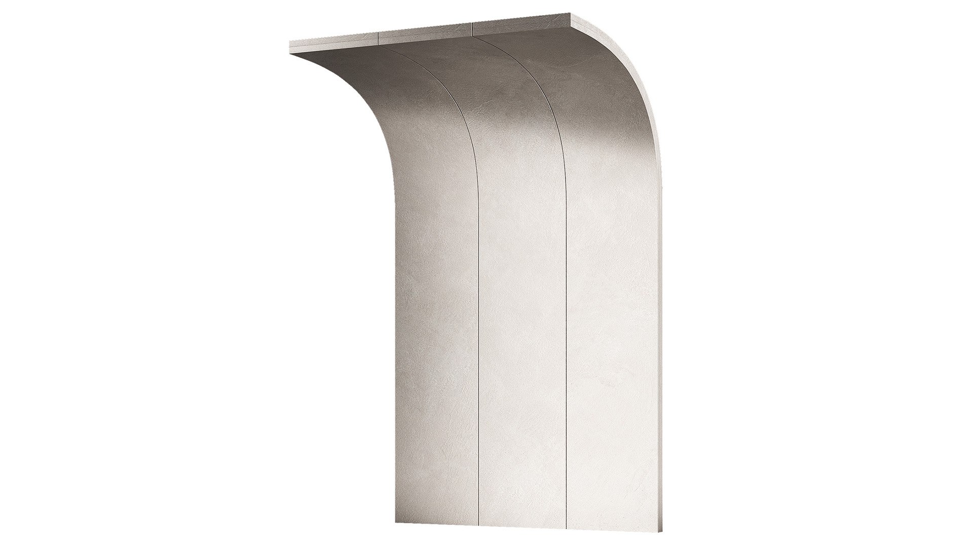 3D Modular Wall Decorative Panels Rounded Arched Openings Modular ...