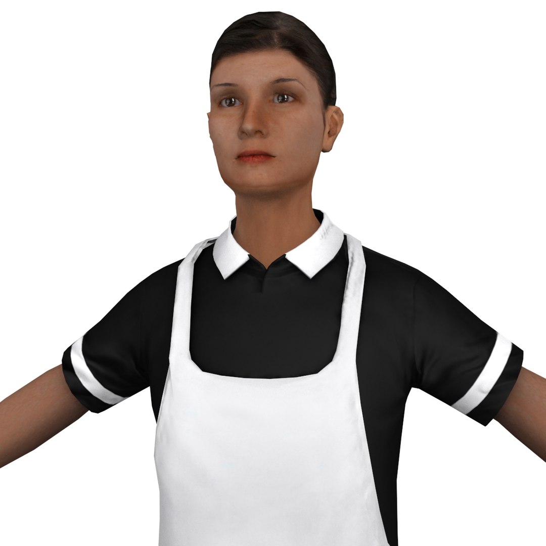3D maid model - TurboSquid 1243951