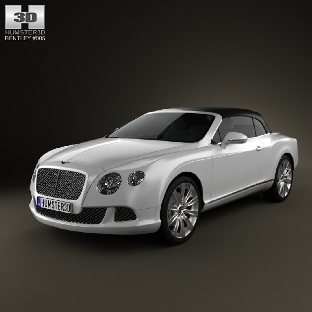 3d bentley continental gt model