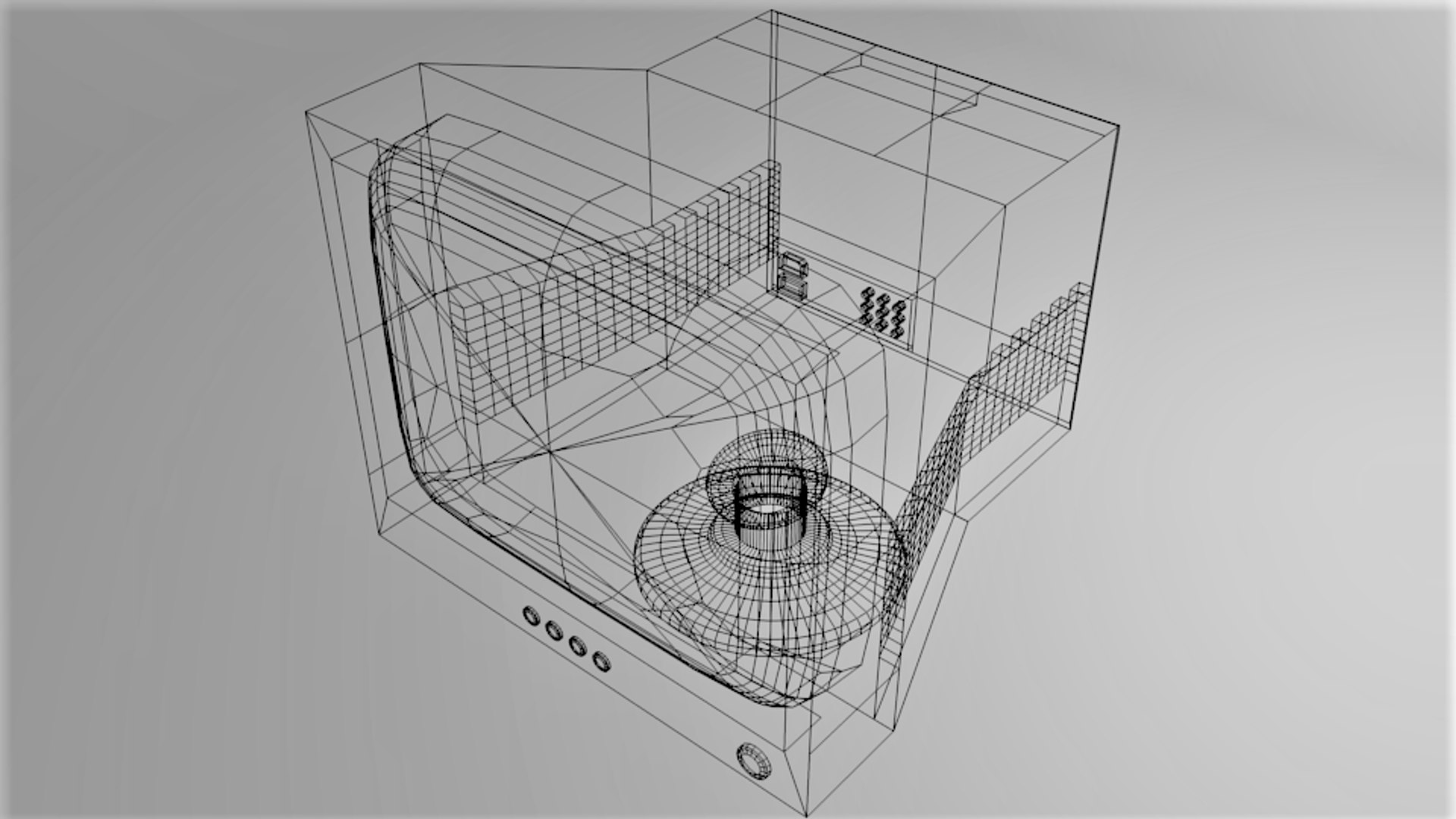 3D Crt Monitor 24 Inch Model - TurboSquid 1586096