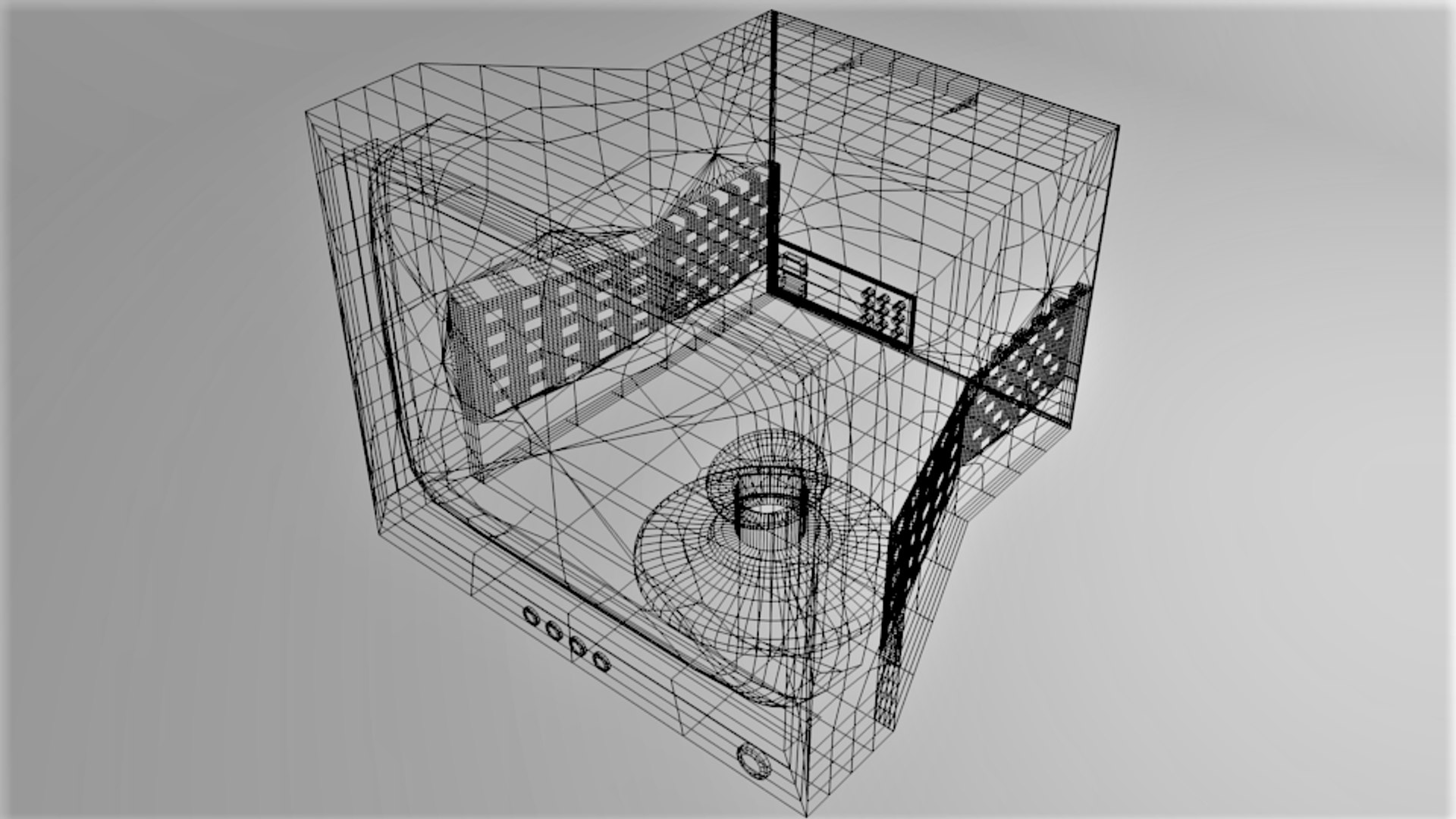 3D Crt Monitor 24 Inch Model - TurboSquid 1586096