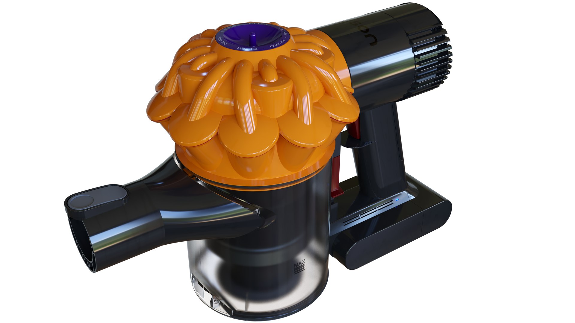 Dyson V6 No Attachments 3D Model - TurboSquid 1980534