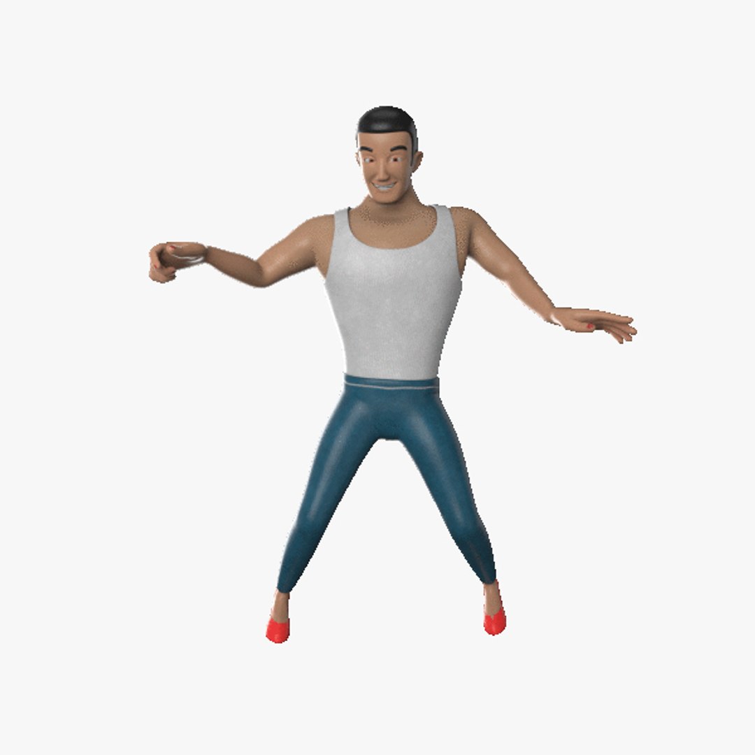 3D dancer dance club - TurboSquid 1609373
