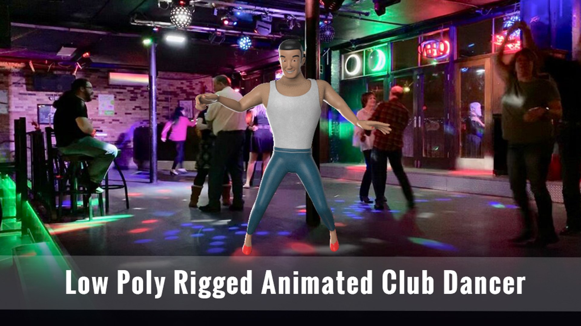 3D Dancer Dance Club - TurboSquid 1609373