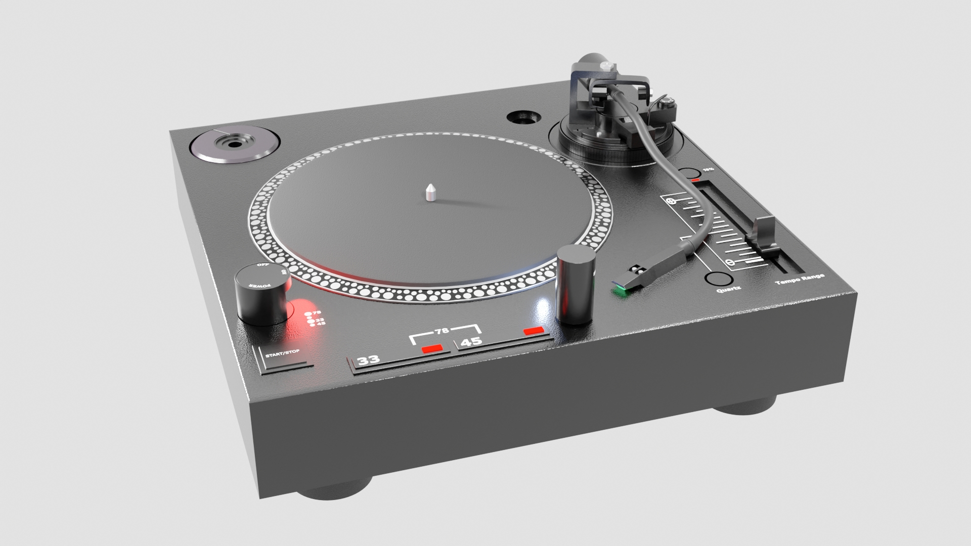 3D Fully Automatic Stereo Turntable System Black By Audio-Technica ...