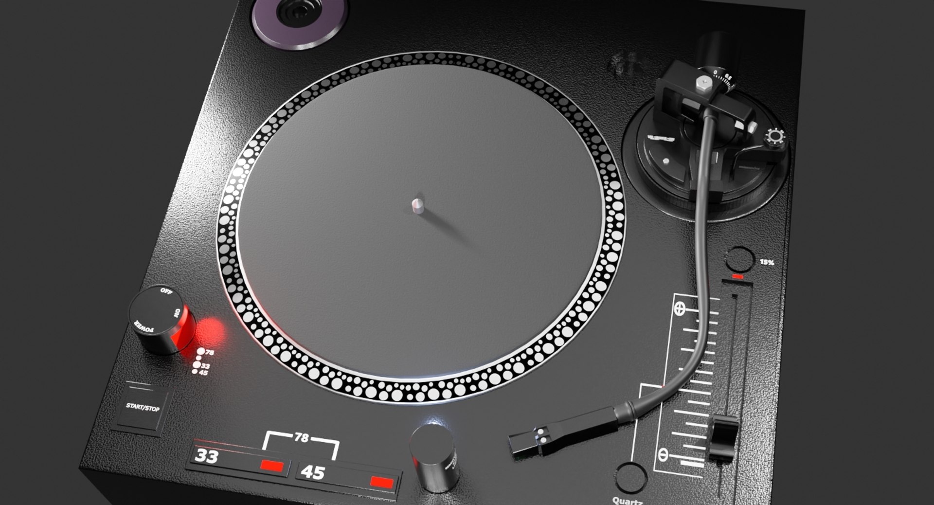 3D Fully Automatic Stereo Turntable System Black by Audio-Technica ...