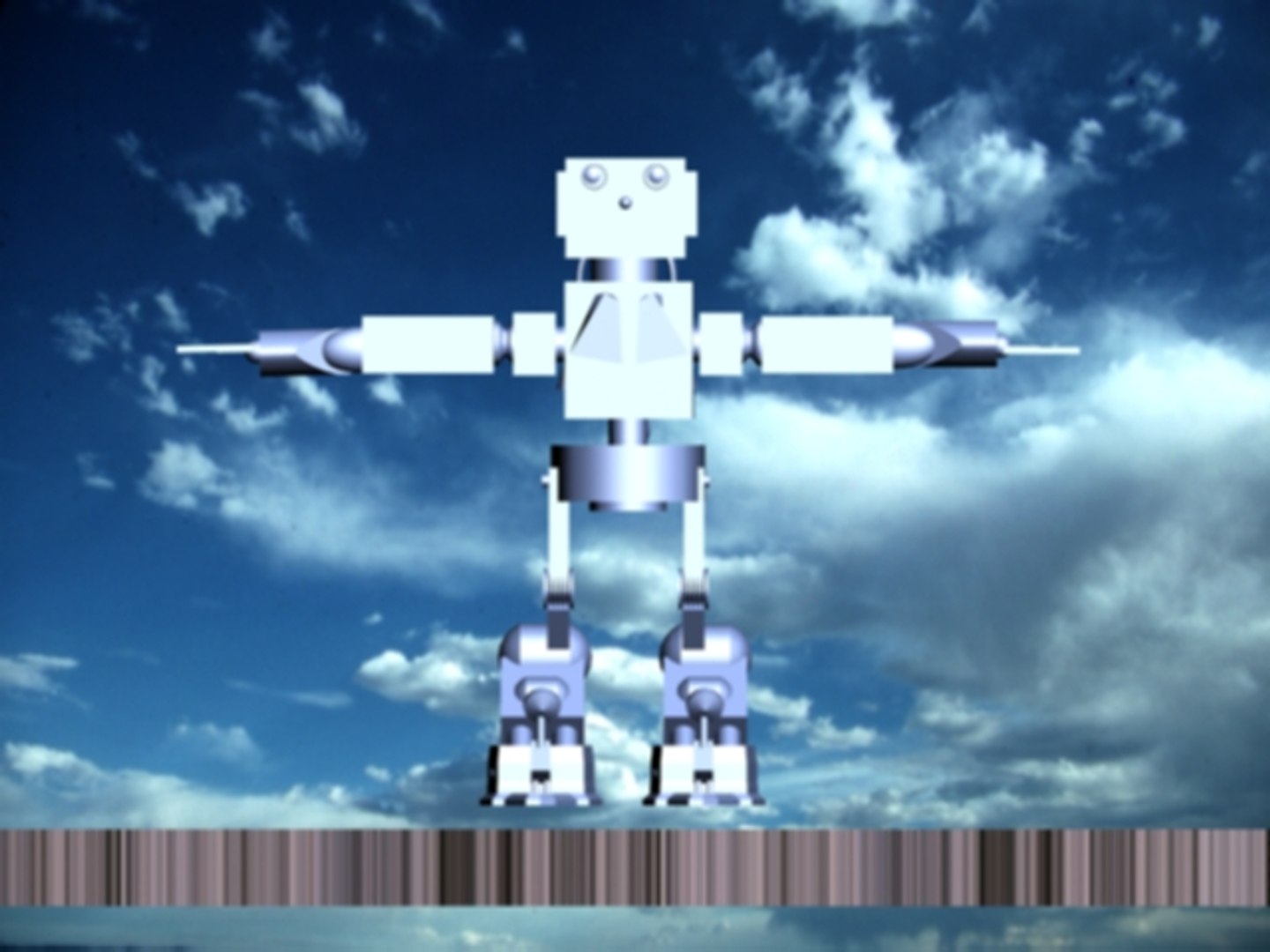 Free Robot-automatic Machine 3d Model